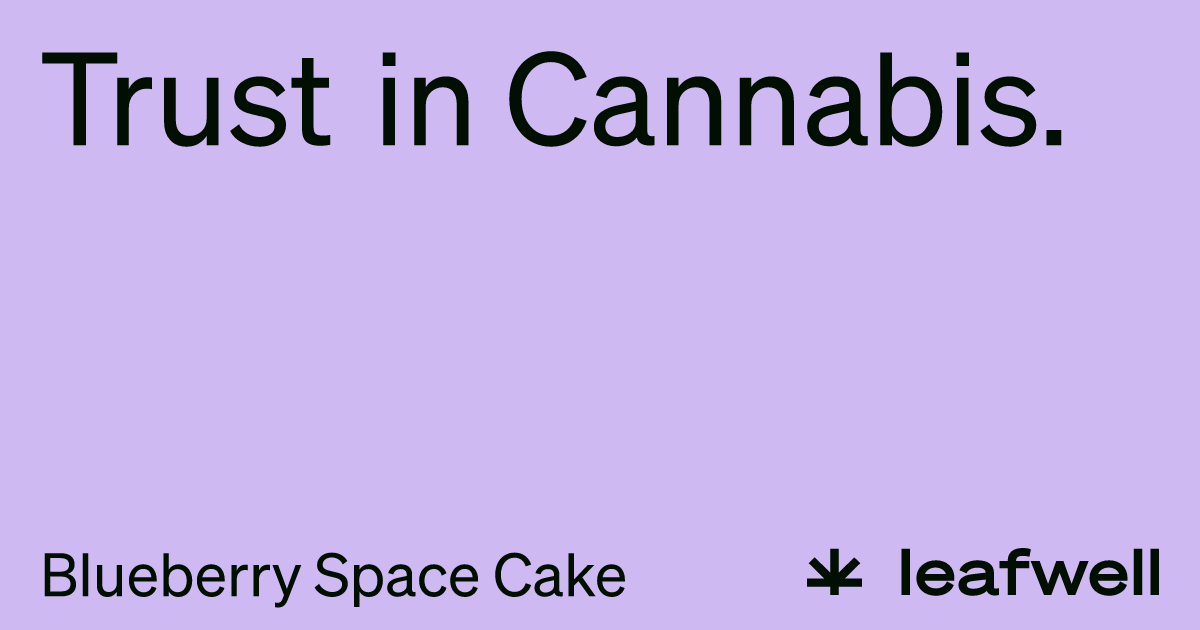 Blueberry Space Cake Marijuana Strain, AKA Blue Space Cake - Leafwell